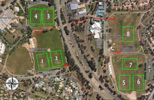 FIELD CHANGES: Mawson offline - Kanga Cup