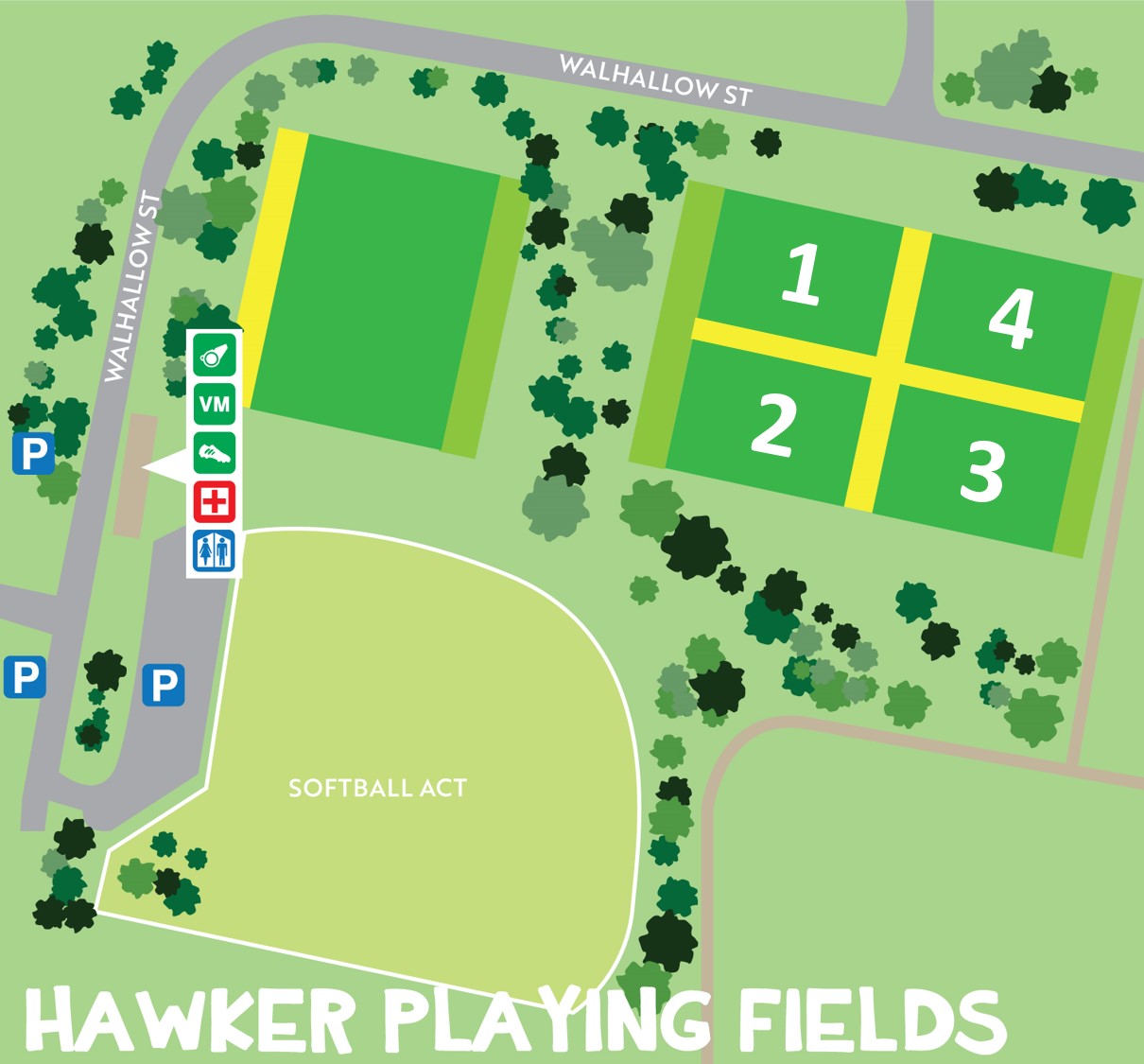 Hawker Playing Fields - Kanga Cup