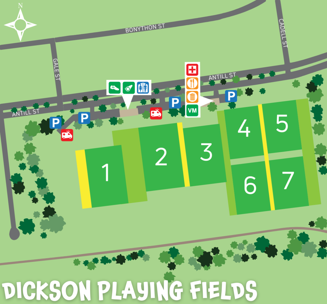 VENUE MAPS - Kanga Cup