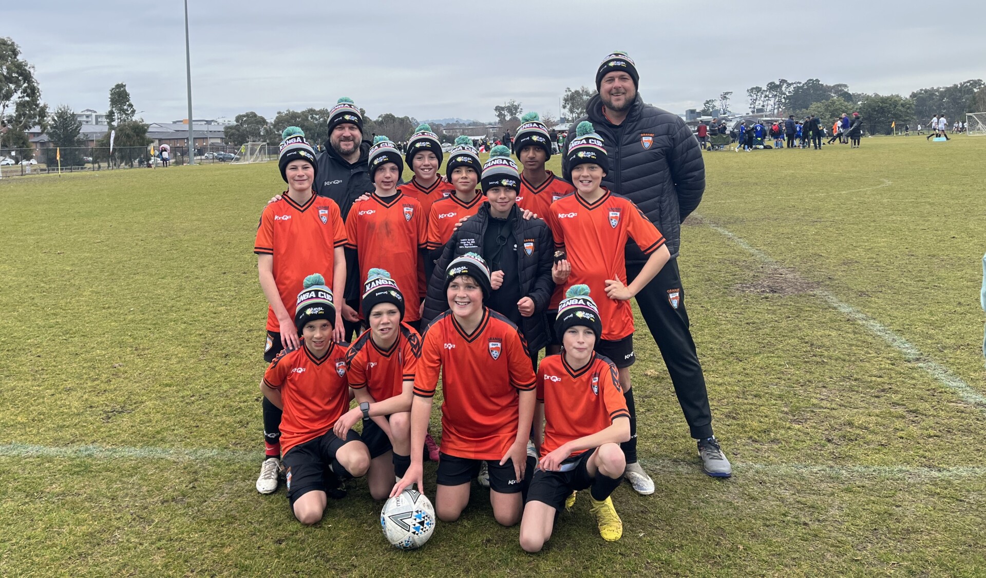 Orange Football bursting with confidence - Kanga Cup